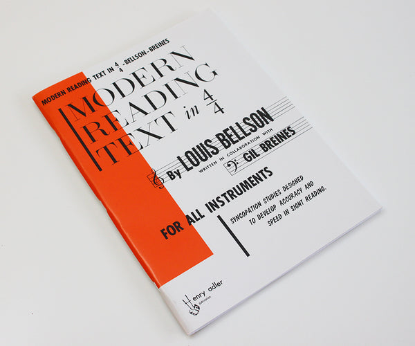 Modern Reading Text in 4/4 by Louis Bellson – Boston Drum Center